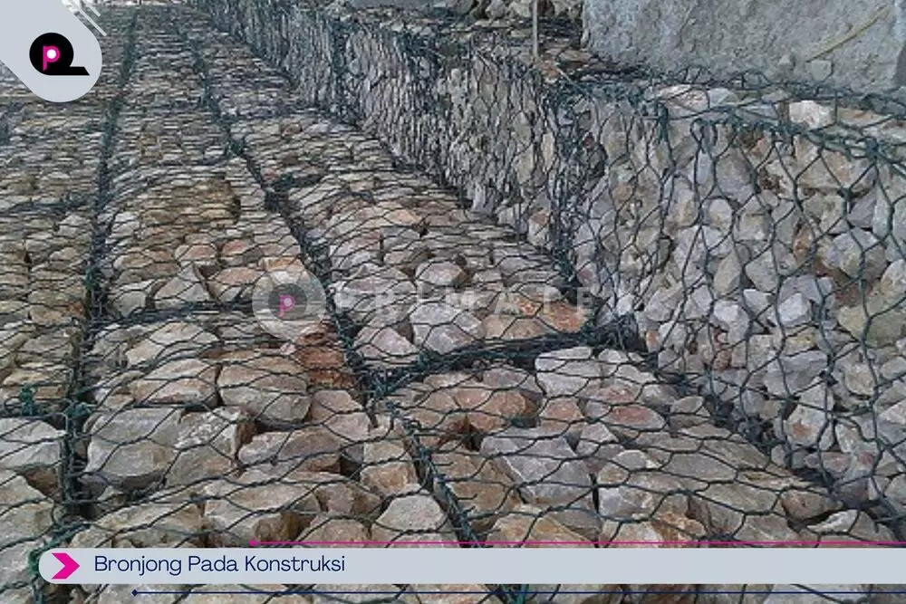 Bronjong Pada Konstruksi - PT. PrimaTex Geokarya Abadi