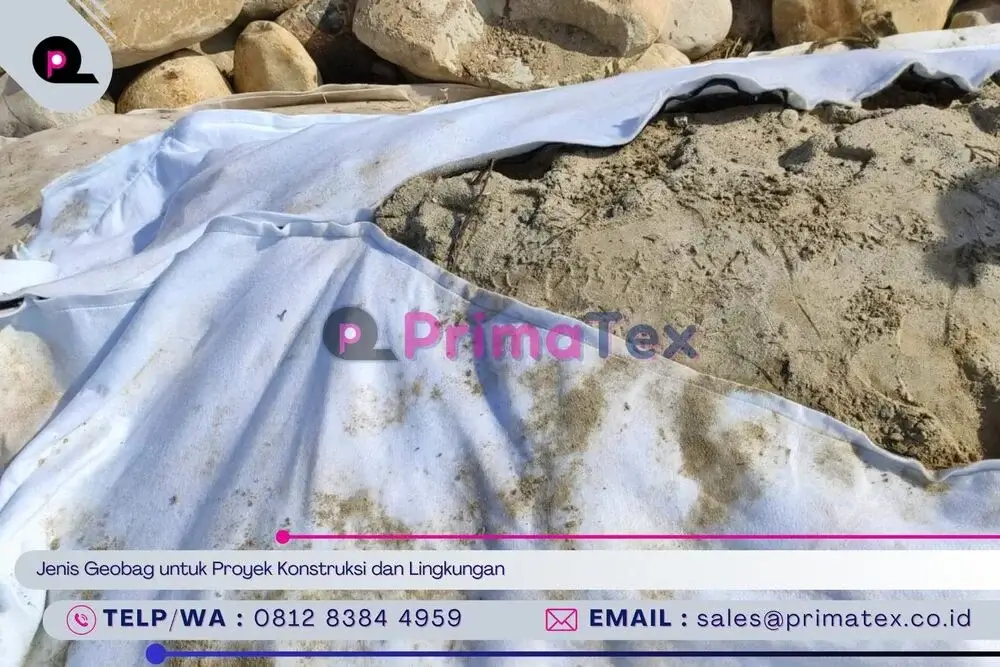 Jenis Geobag untuk Proyek Konstruksi dan Lingkungan - PT. PrimaTex Geokarya Abadi