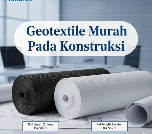 Geotextile Murah Pada Konstruksi - PT. PrimaTex Geokarya Abadi